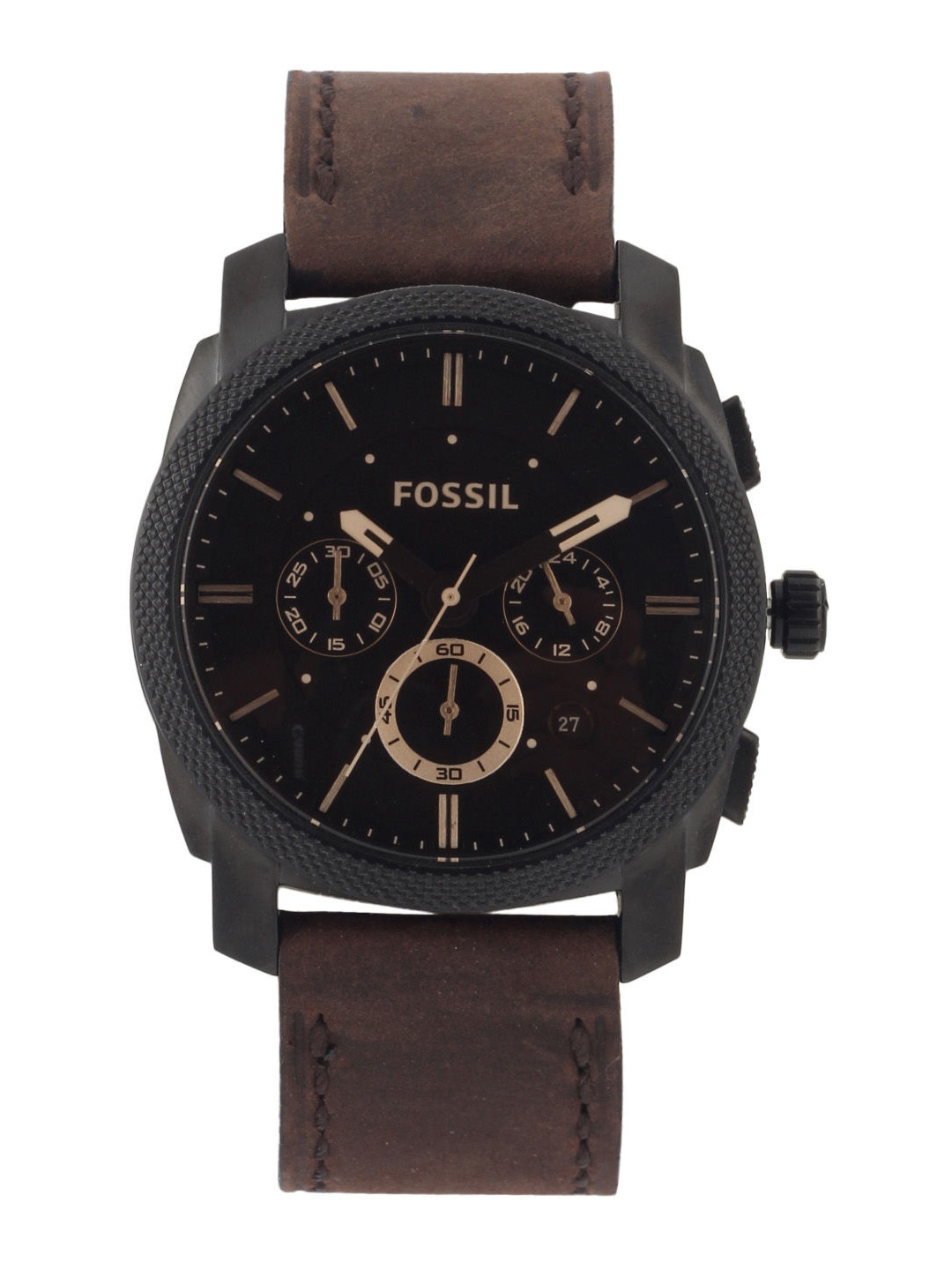 Buy Fossil Men Black Dial Chronograph Watch FS4656 - Watches for Men ...