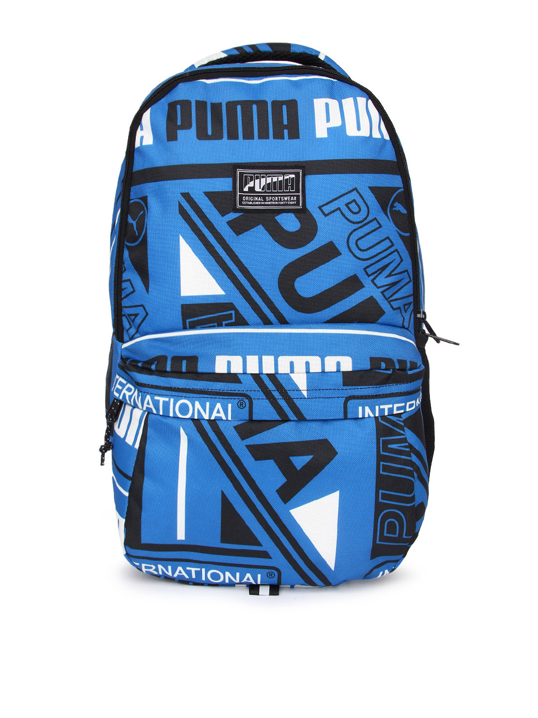 Buy Puma Unisex Blue Brand Logo Backpack - Backpacks for Unisex 7333918 ...