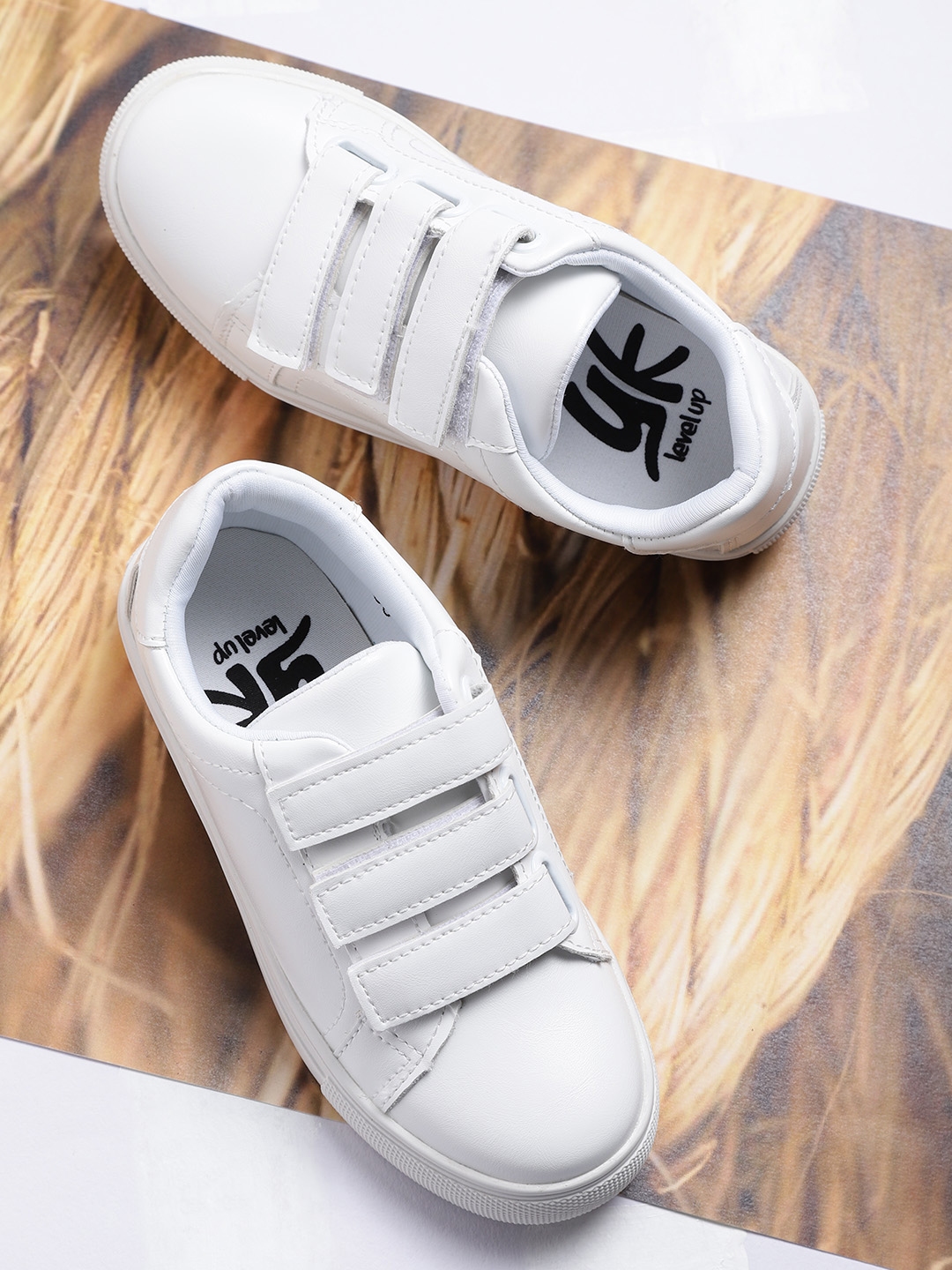 Buy Yk Girls White Solid Sneakers Casual Shoes For Girls 7373017 Myntra