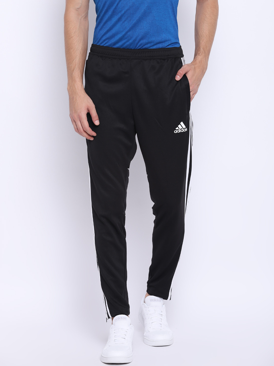 Buy ADIDAS Men Black Tango Training Football Track Pants - Track Pants ...