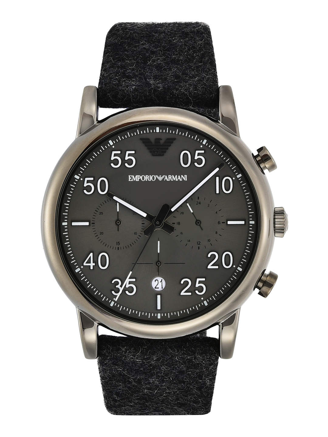 Buy Emporio Armani Men Grey Analogue Watch AR11154 - Watches for Men ...