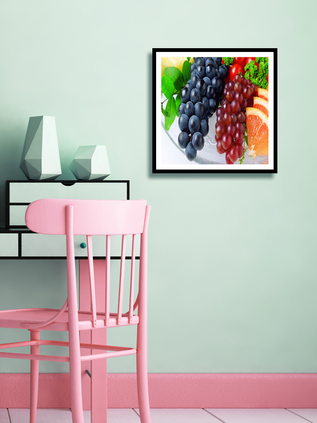 Buy 999Store Multicoloured Grapes Wall Painting - Wall Art for Unisex ...