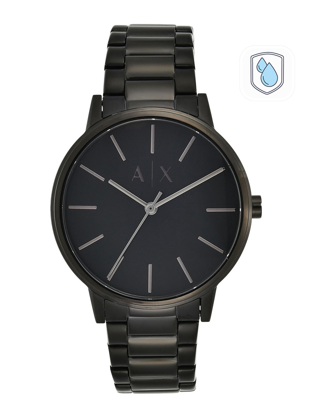 Buy Armani Exchange Men Black Analogue Watch AX2701 - Watches for Men ...