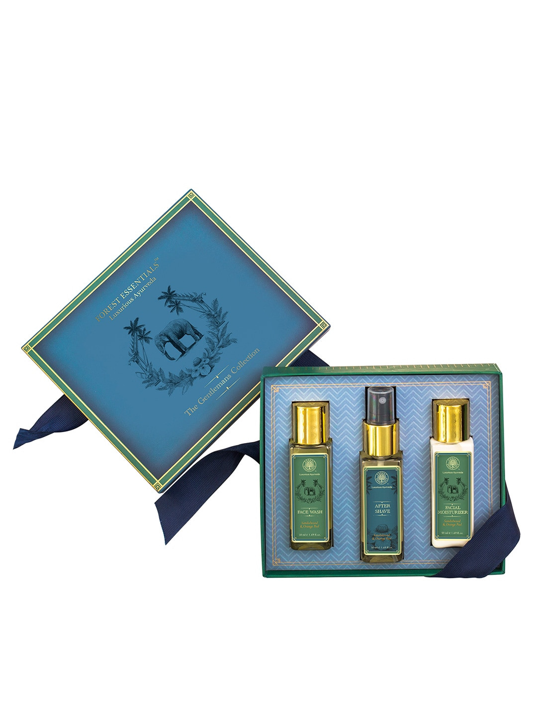Buy Forest Essentials Gift Box For Him 150ml - Mens Grooming Kit for ...