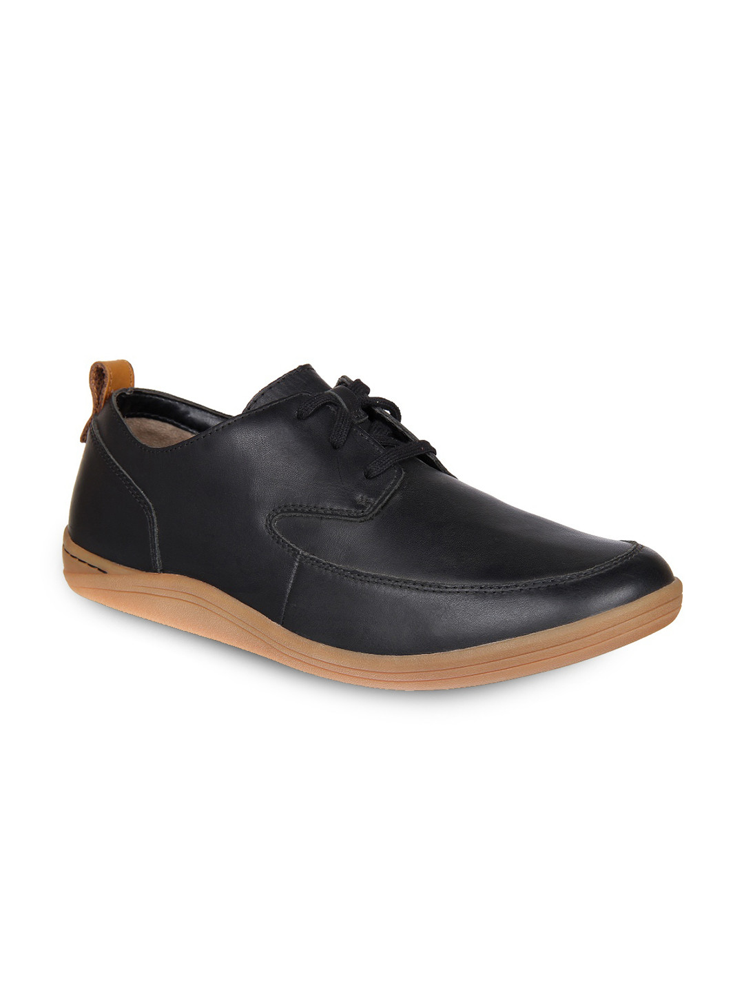 Buy Clarks Men Black Leather Sneakers - Casual Shoes for Men 7453472 ...