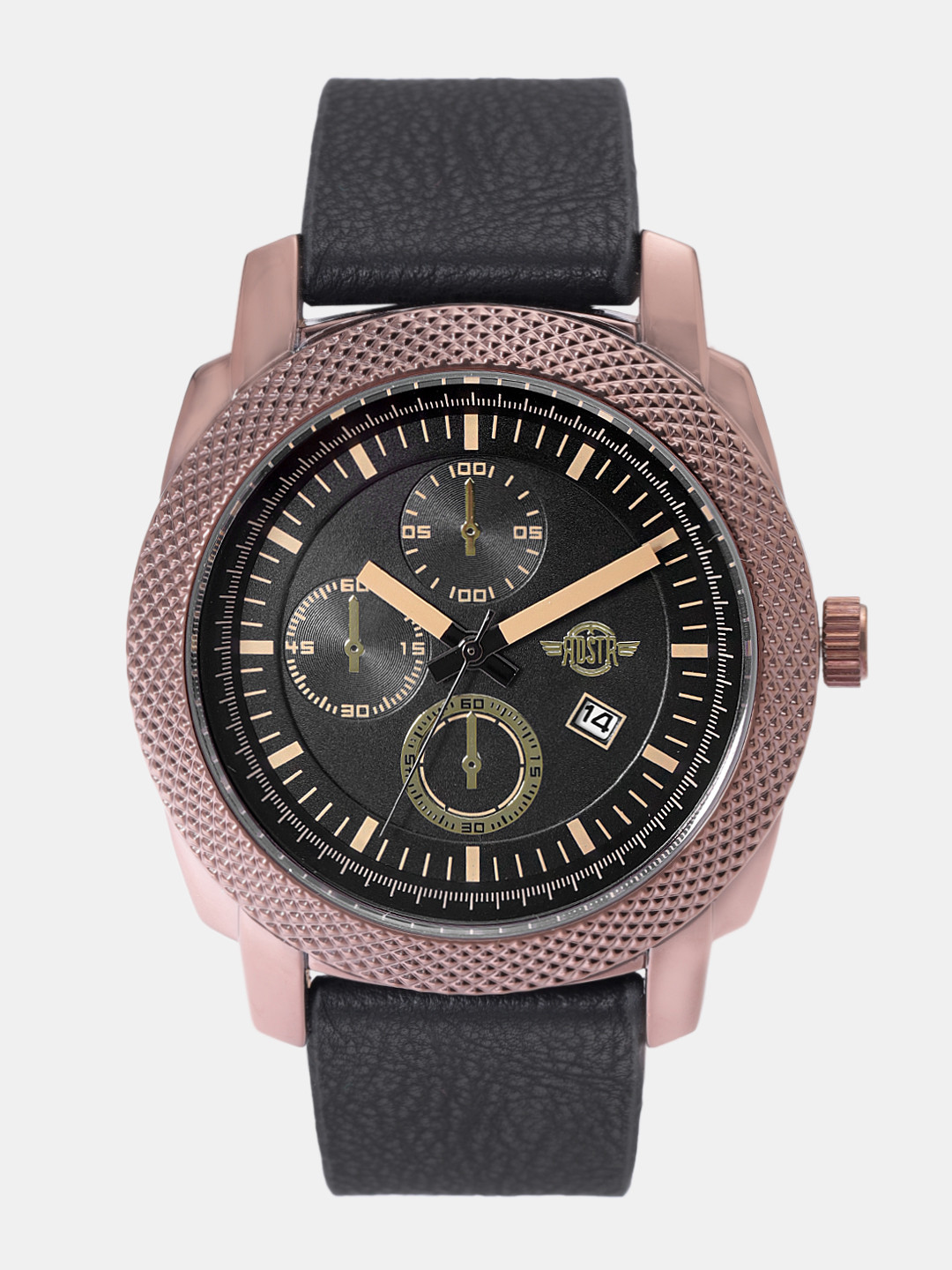 Buy Roadster Men Black Analogue Watch RD004 - Watches for Men 7459776 ...