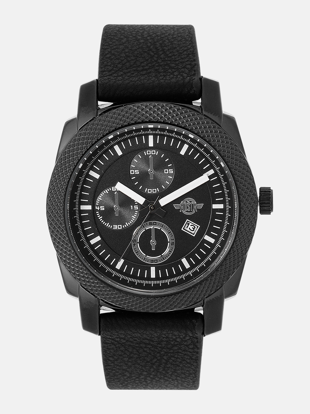 Buy Roadster Men Black Analogue Watch RD004 C - Watches for Men 7459824 ...