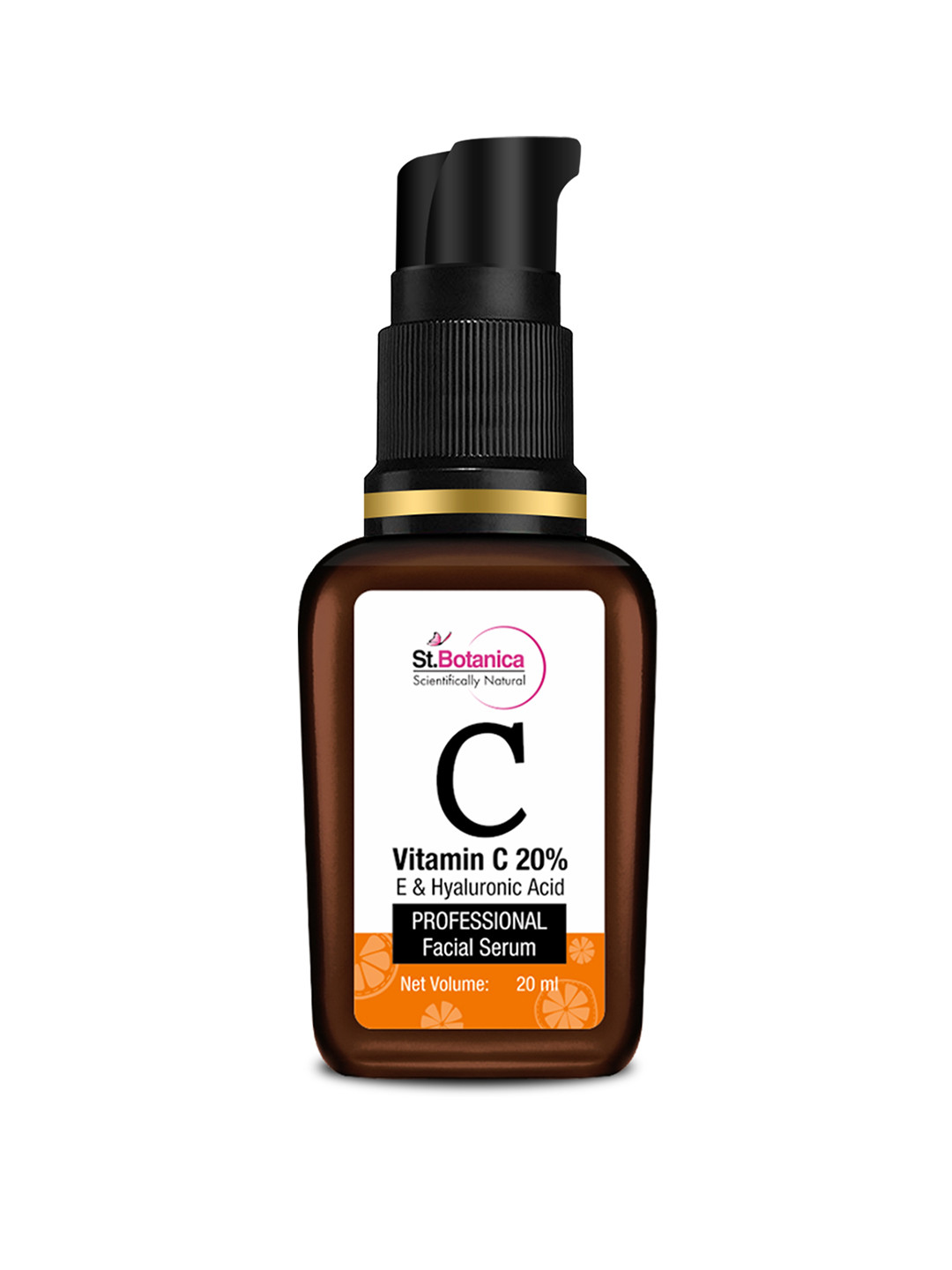 Buy StBotanica Vitamin C 20% + Vitamin E & Hyaluronic Acid Facial Serum ...