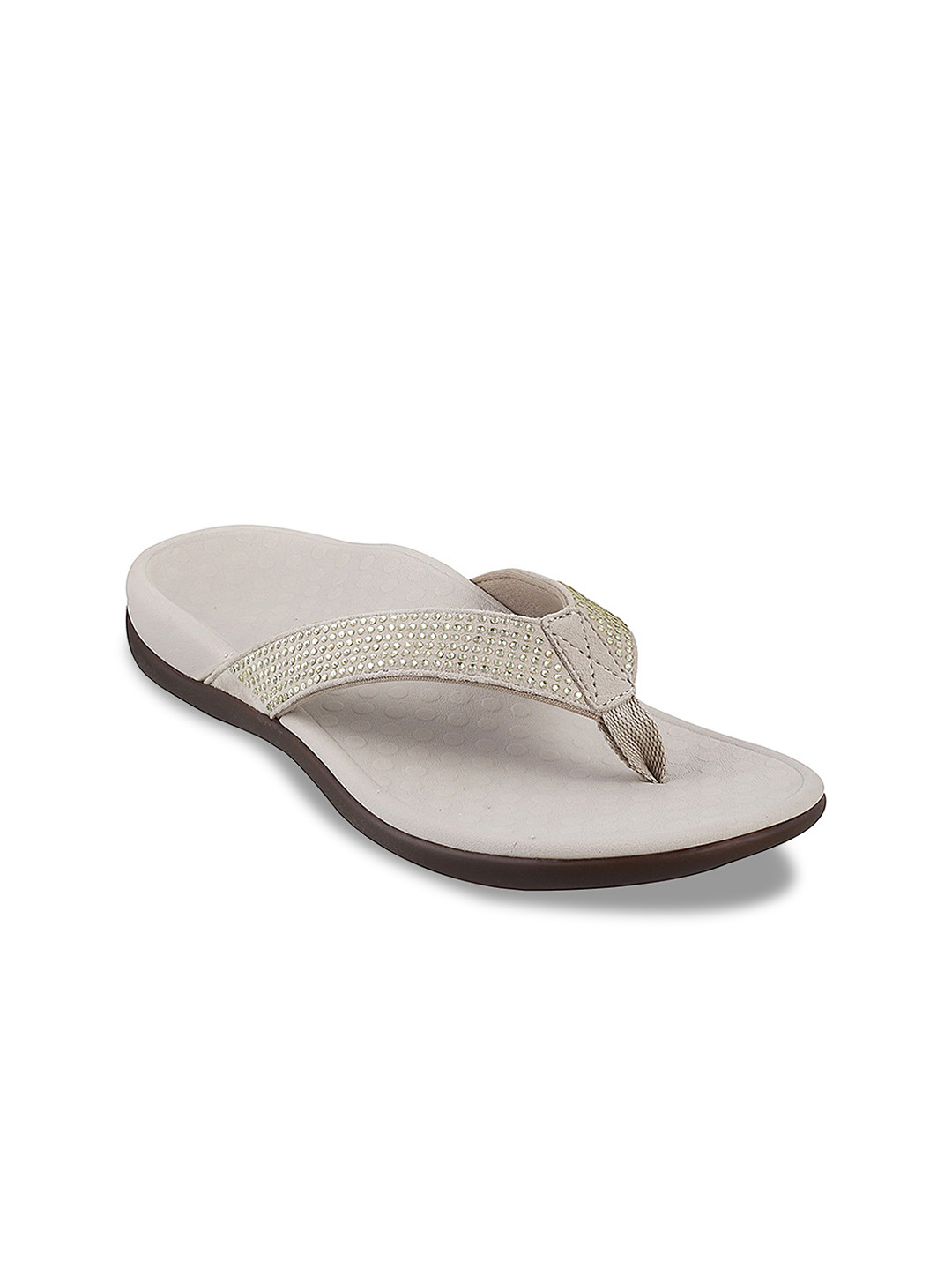 Buy VIONIC Women Beige Solid Sandals - Heels for Women 7496554 | Myntra