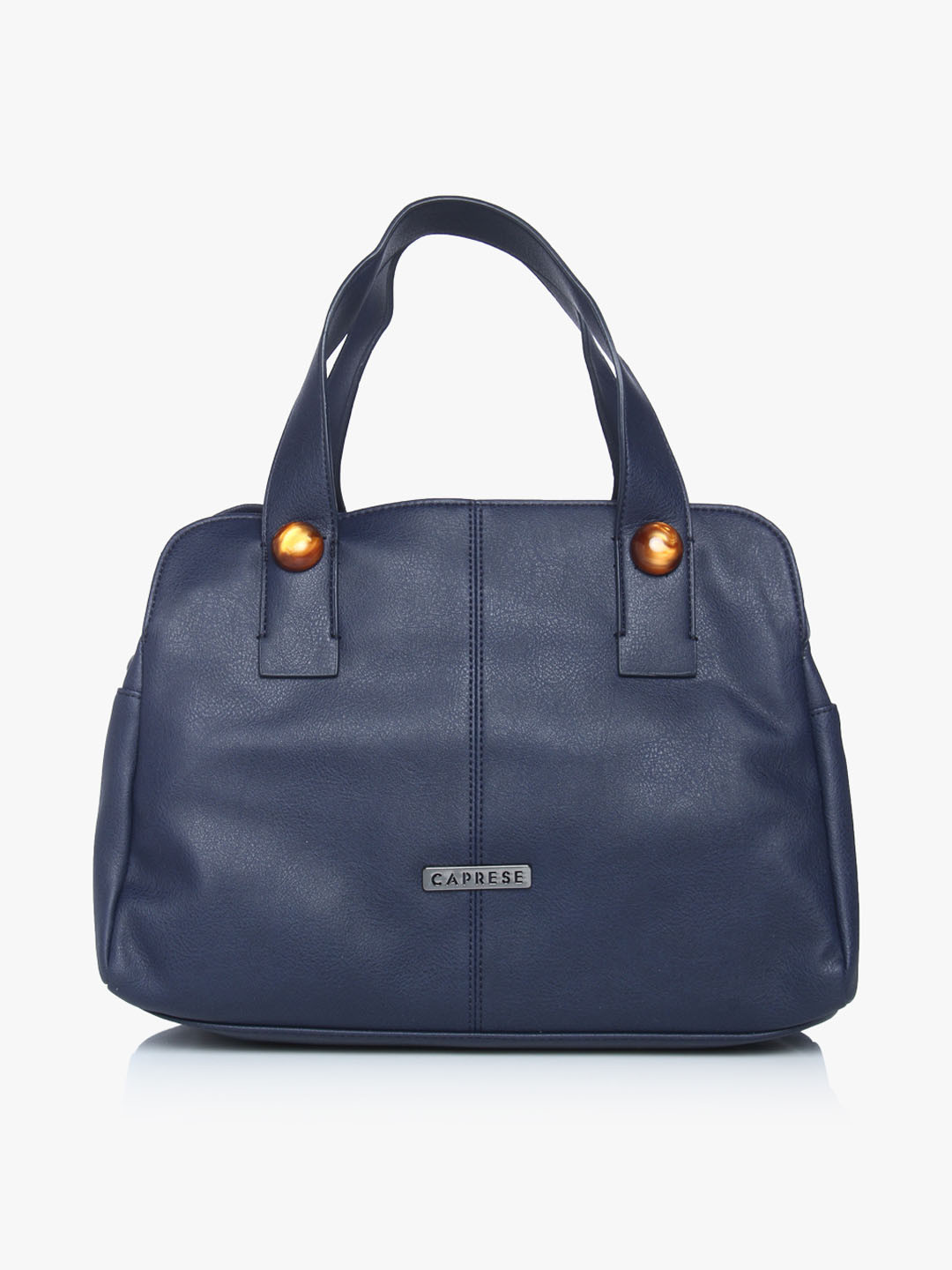 Buy Caprese Blue Solid Satchel - Handbags for Women 7533819 | Myntra