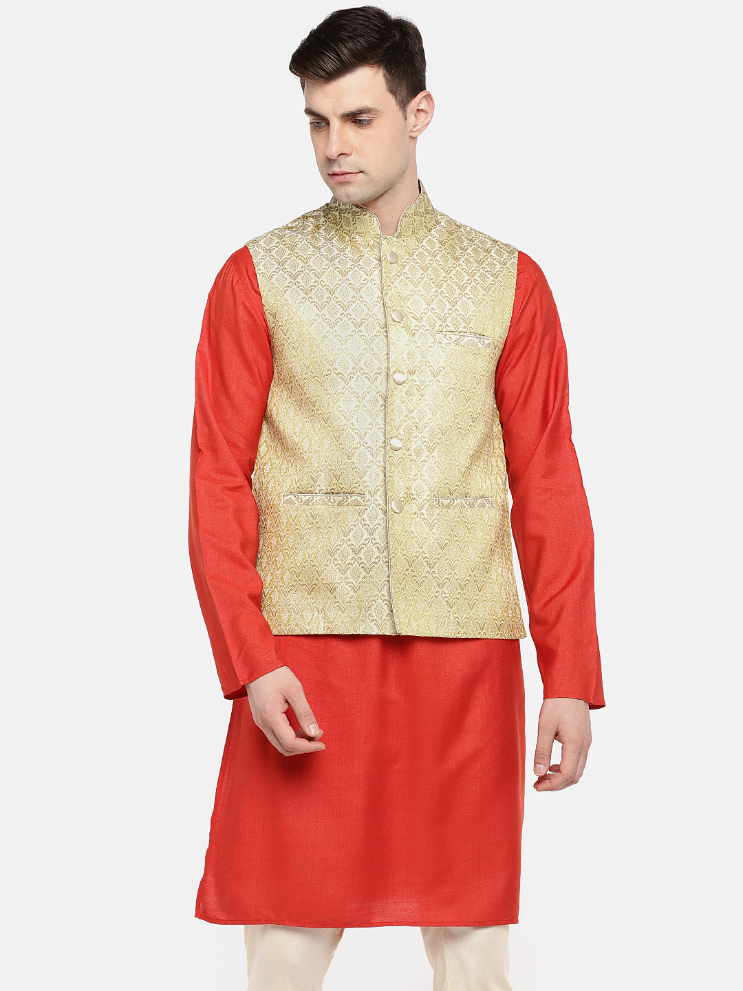Buy Ethnicity Brocade Jackets - Nehru Jackets for Men 7536562 | Myntra
