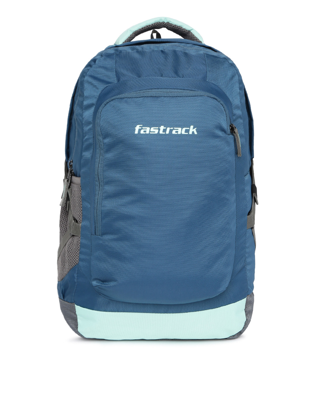 Buy Fastrack Men Blue Brand Logo Backpack - Backpacks for Men 7559884 ...
