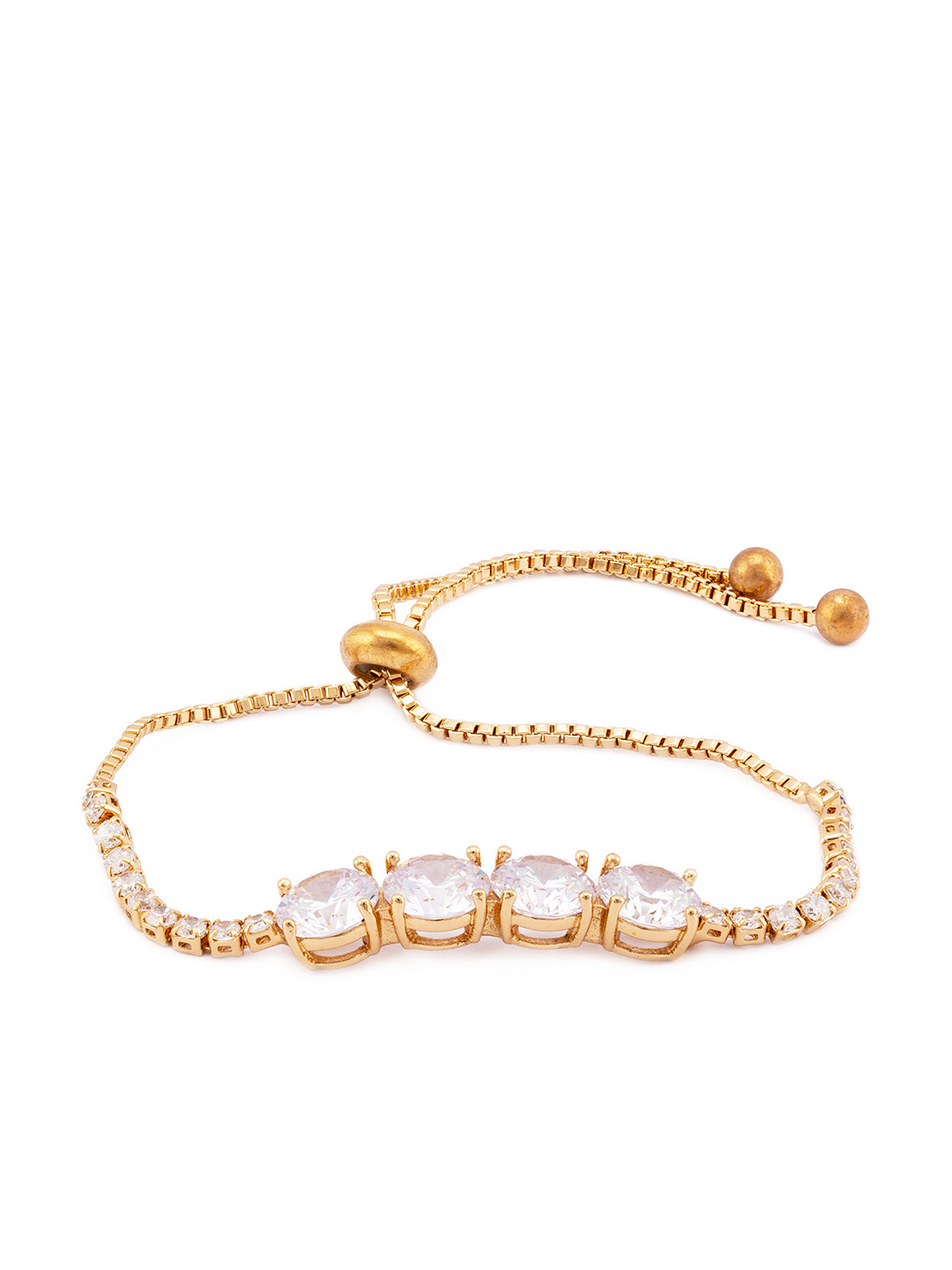 Buy Globus Gold Toned Metal Armlet Bracelet - Bracelet for Women ...