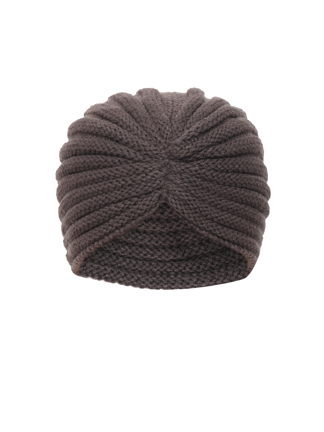 Buy FabSeasons Women Dark Grey Patterned Skull Cap - Caps for Women ...