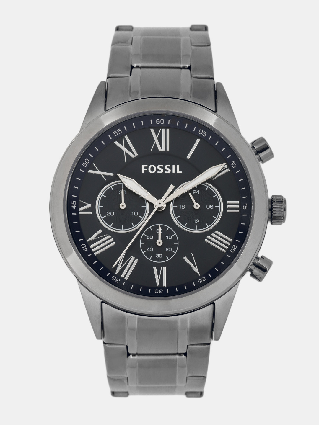 Buy Fossil Men Navy Blue Analogue Watch - Watches for Men 7645643 | Myntra