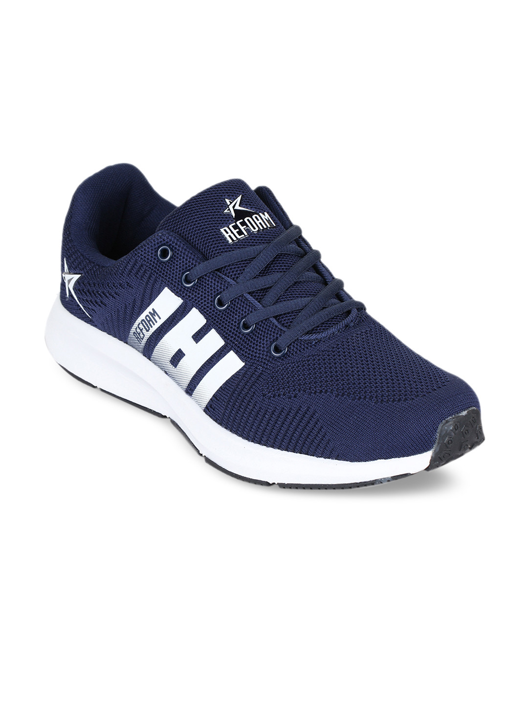 Buy REFOAM Men Navy Blue Running Shoes - Sports Shoes for Men 7646196 ...