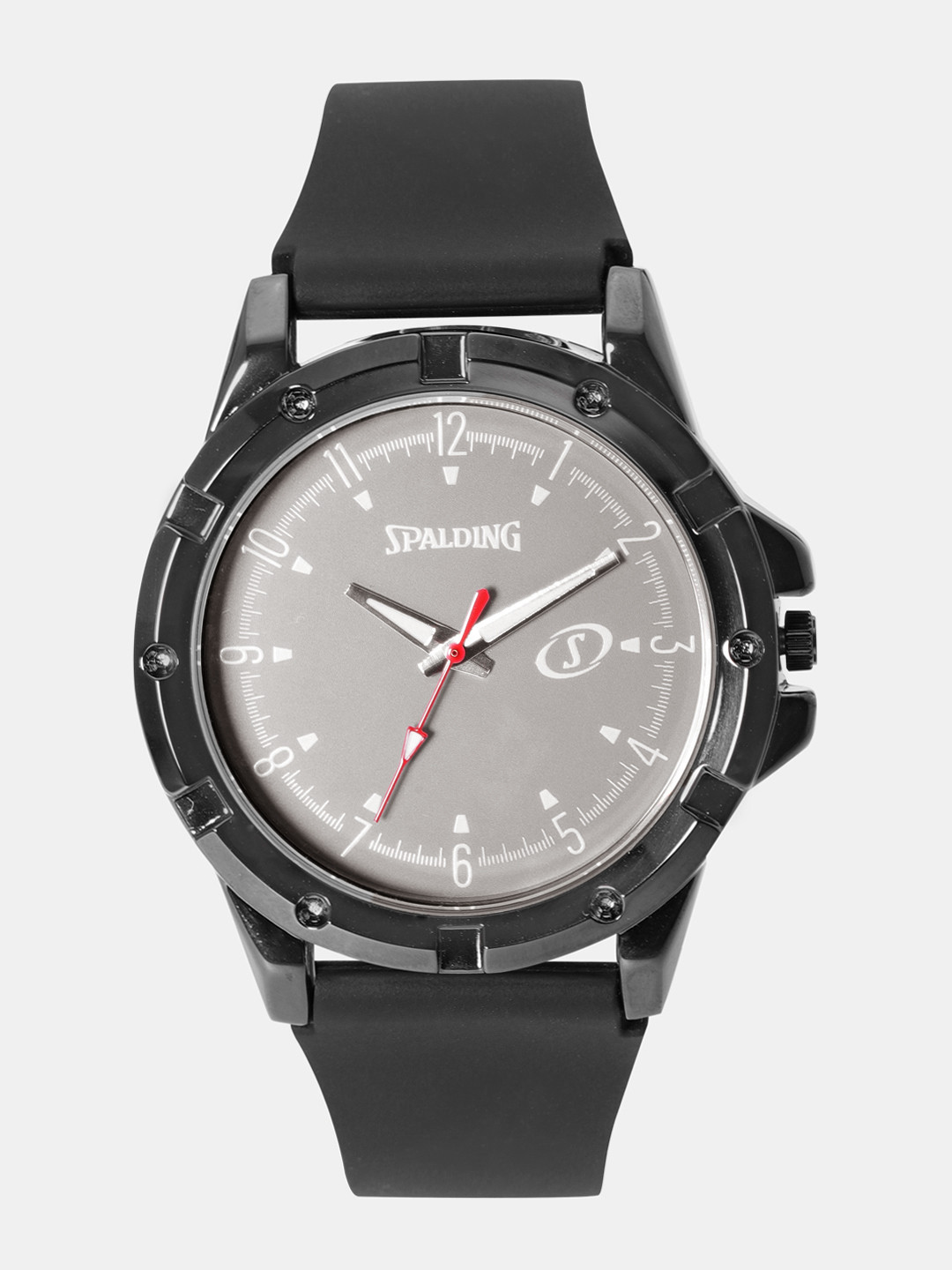 Buy Spalding Men Grey Analogue Watch SP 125A - Watches for Men 7650017 ...