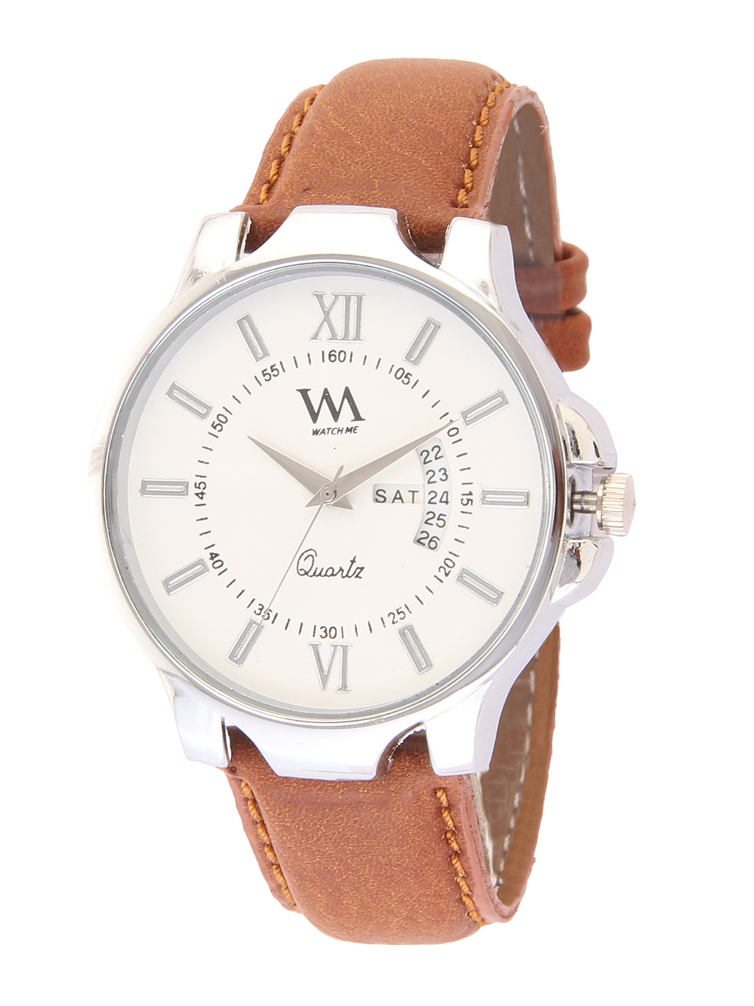 Buy WM Men White Analogue Watch AWC 018dzz - Watches for Men 7702610 ...
