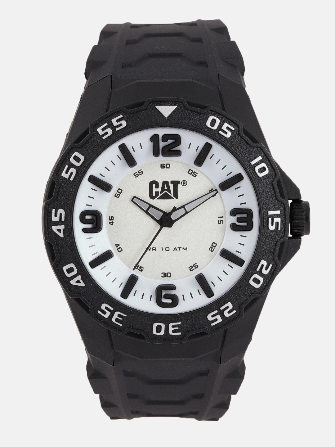 Buy CAT Men Silver Toned Analogue Watch LB.111.21.231 - Watches for Men ...