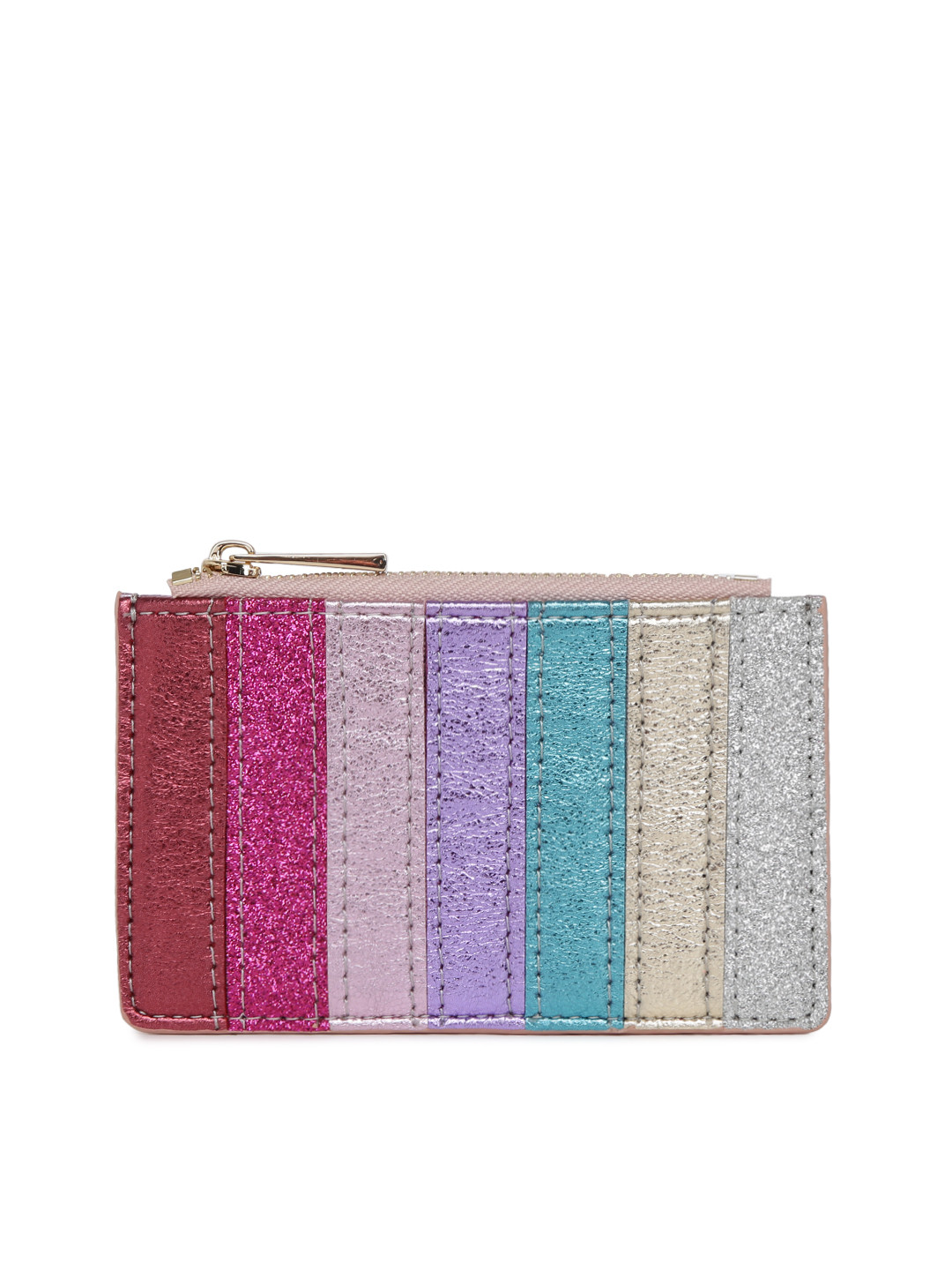 Buy Accessorize Women Multicoloured Striped Card Holder - Wallets for ...