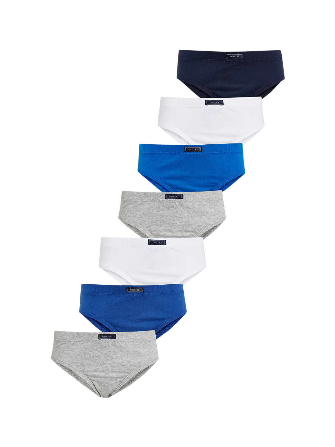 Buy NEXT Boys Pack Of 7 Assorted Basic Briefs 5057823508478 - Briefs ...