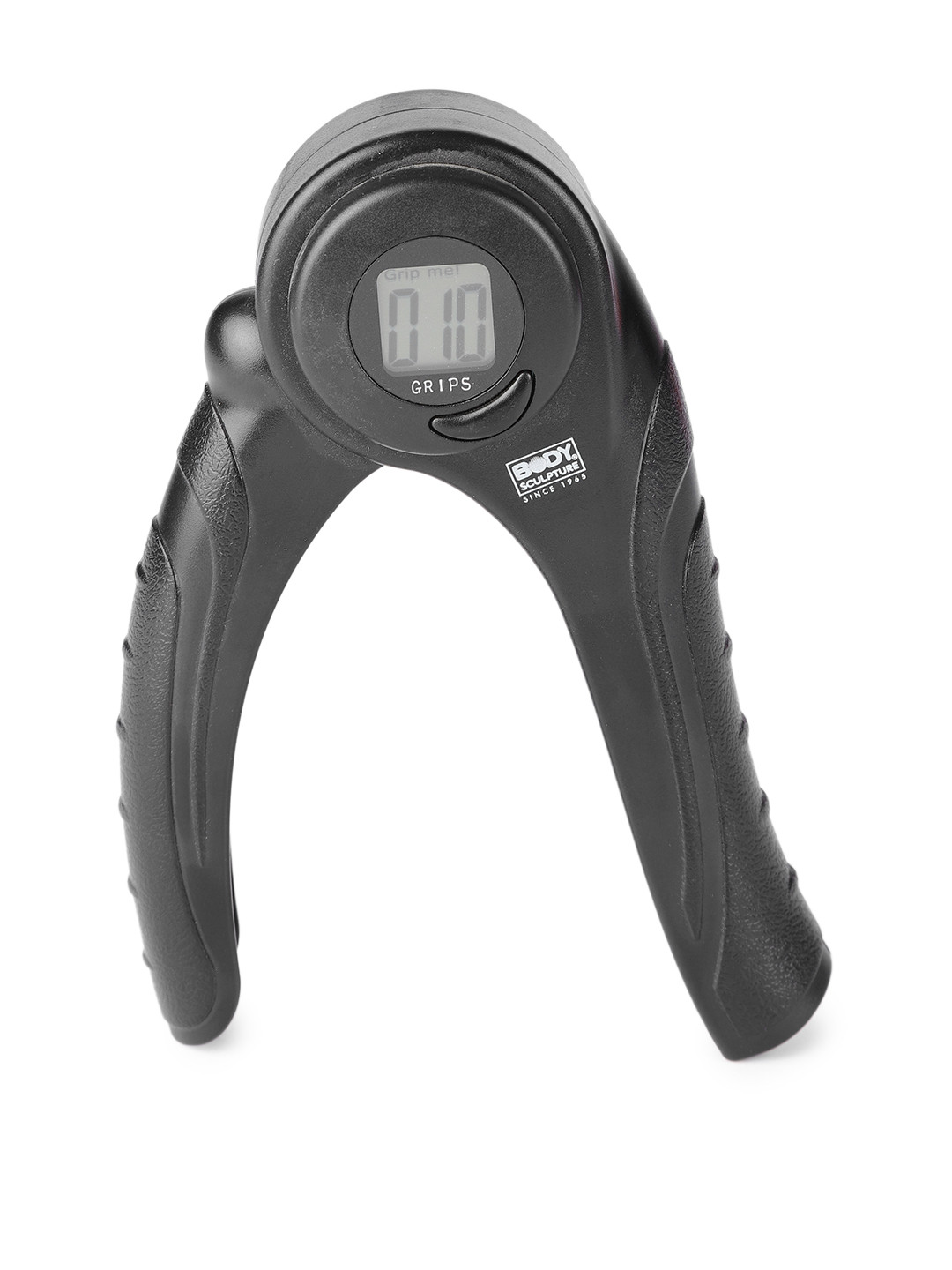Buy BODY SCULPTURE Unisex Black Solid Digital Hand Grip - Sports ...