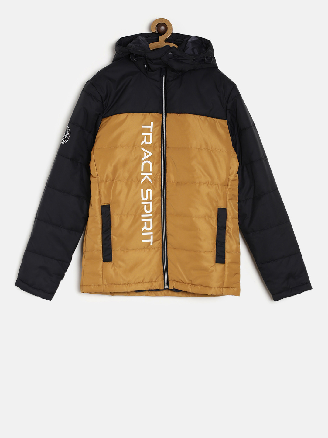 Buy Octave Boys Yellow Solid Padded Jacket - Jackets for Boys 7772771 ...