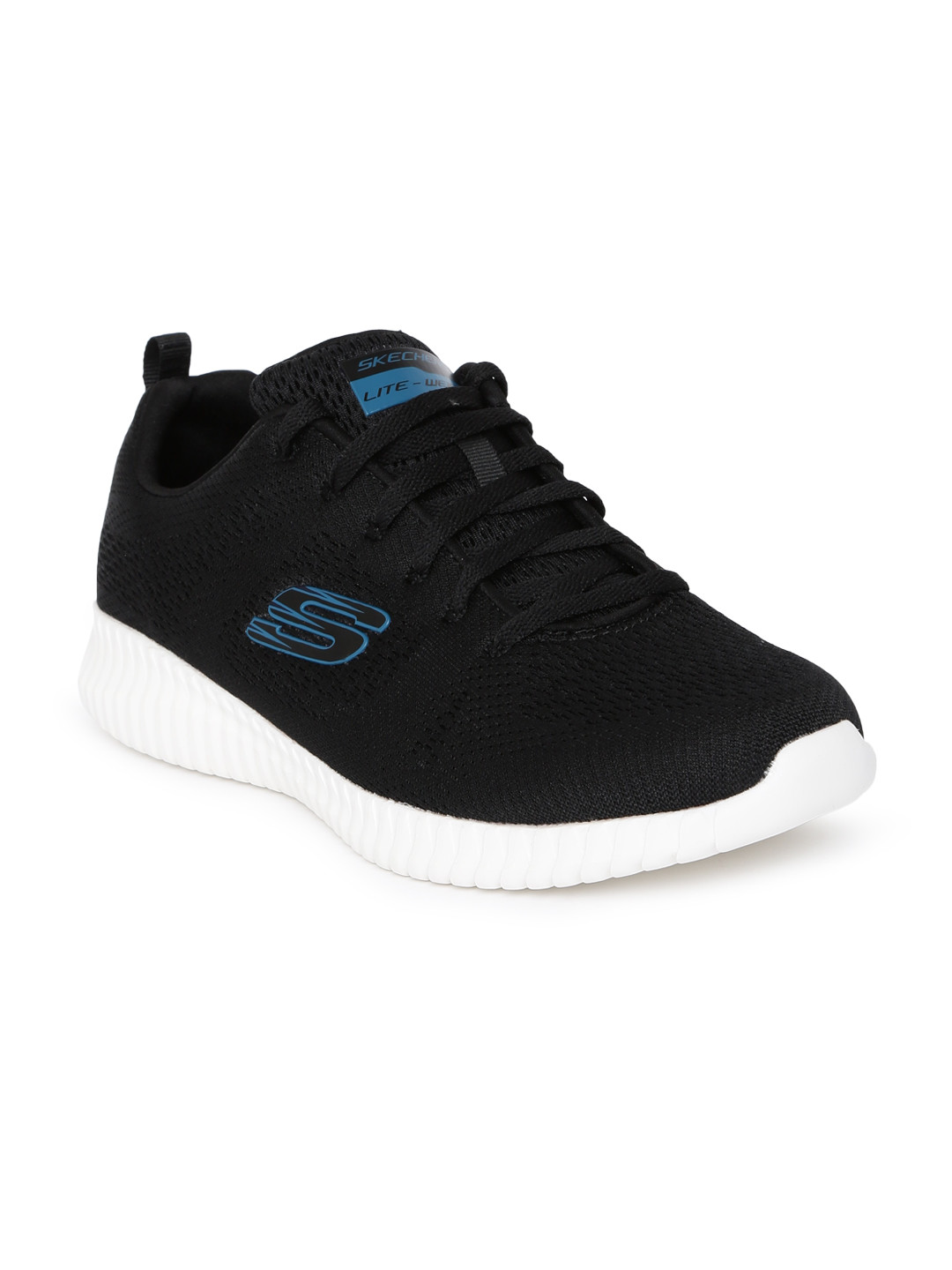 Buy Skechers Men Black Elite Flex Sneakers - Casual Shoes for Men ...