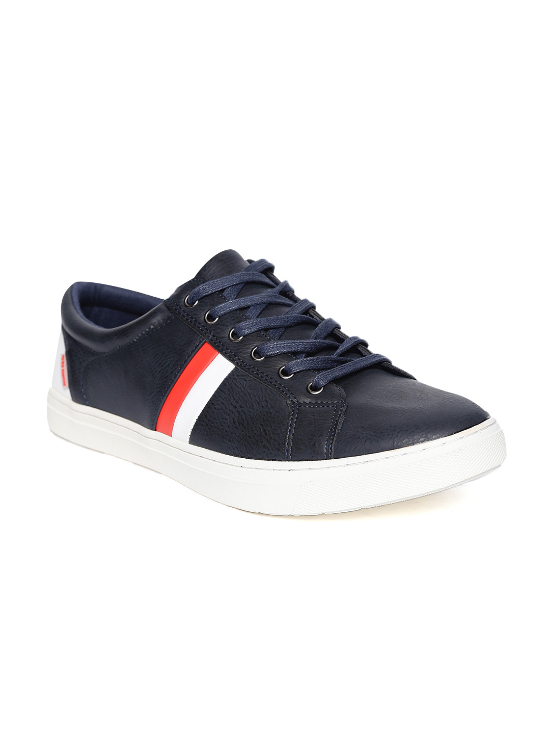 Buy Flying Machine Men Navy Blue Sneakers - Casual Shoes for Men ...