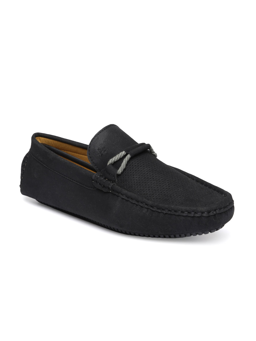 Buy Arrow Men Black Driving Shoes - Casual Shoes for Men 7808717 | Myntra