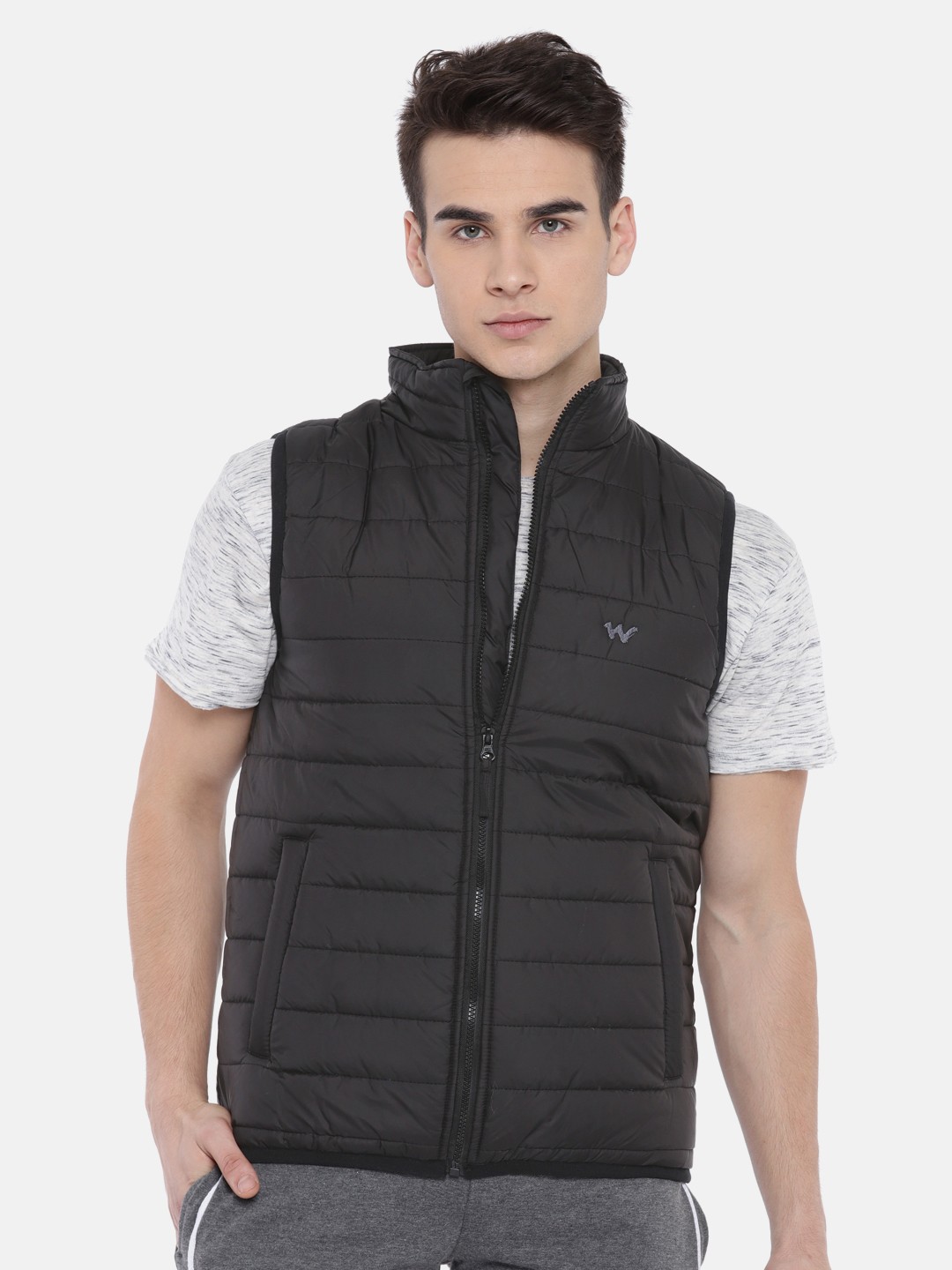 Buy Wildcraft Men Black Solid Padded Jacket Jackets For Men 7822523