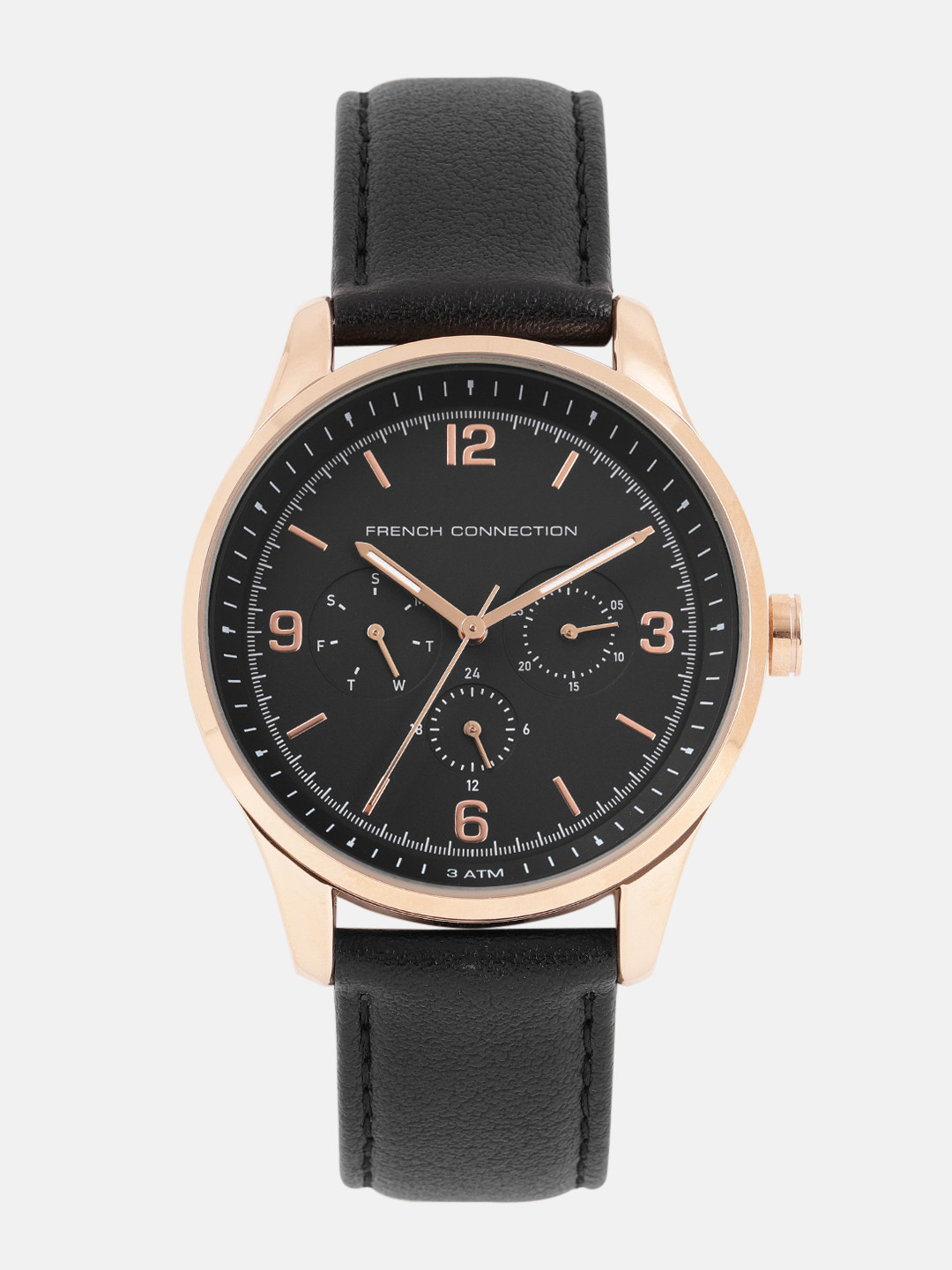 Buy French Connection Men Black Analogue Watch FC1307BRG_HPOR11 ...