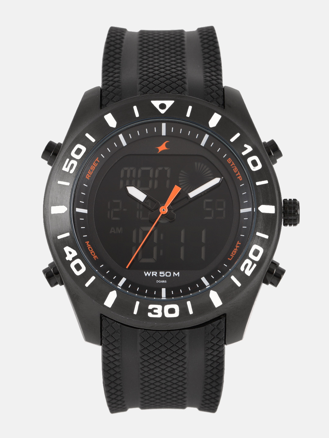 Buy Fastrack Men Black Digital Watch NK38034NP01_OR - Watches for Men ...