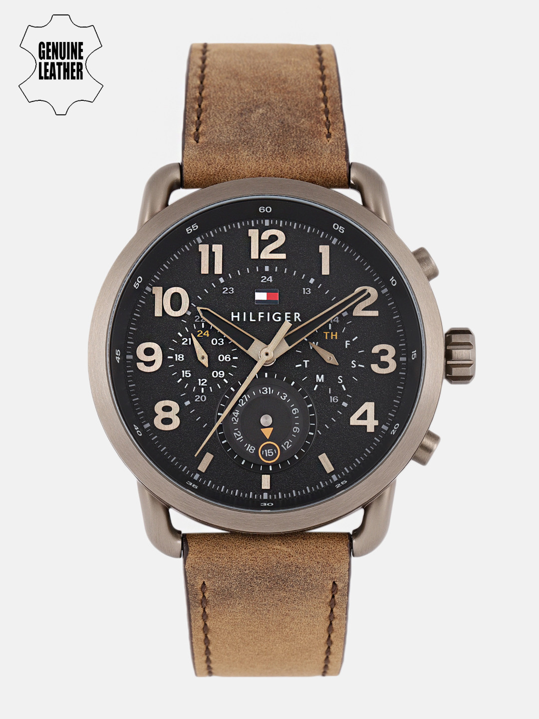 Buy Tommy Hilfiger Men Black Analogue Watch TH1791425_OR - Watches for ...