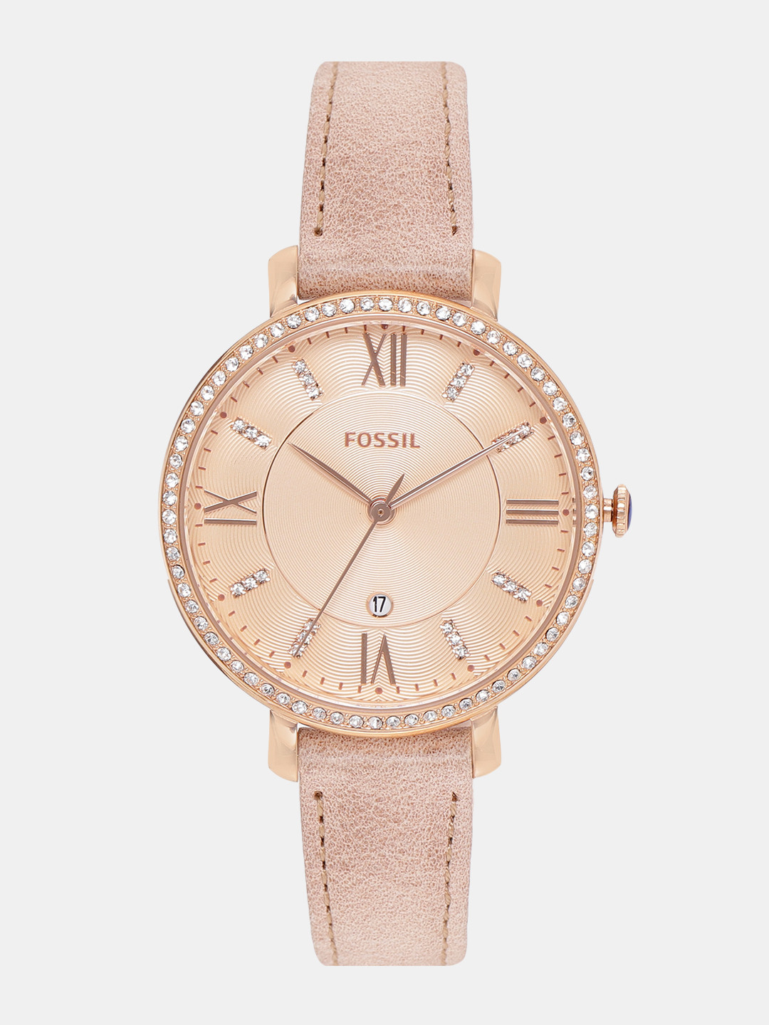 Buy Fossil Women Peach Coloured Analogue Watch - Watches for Women ...