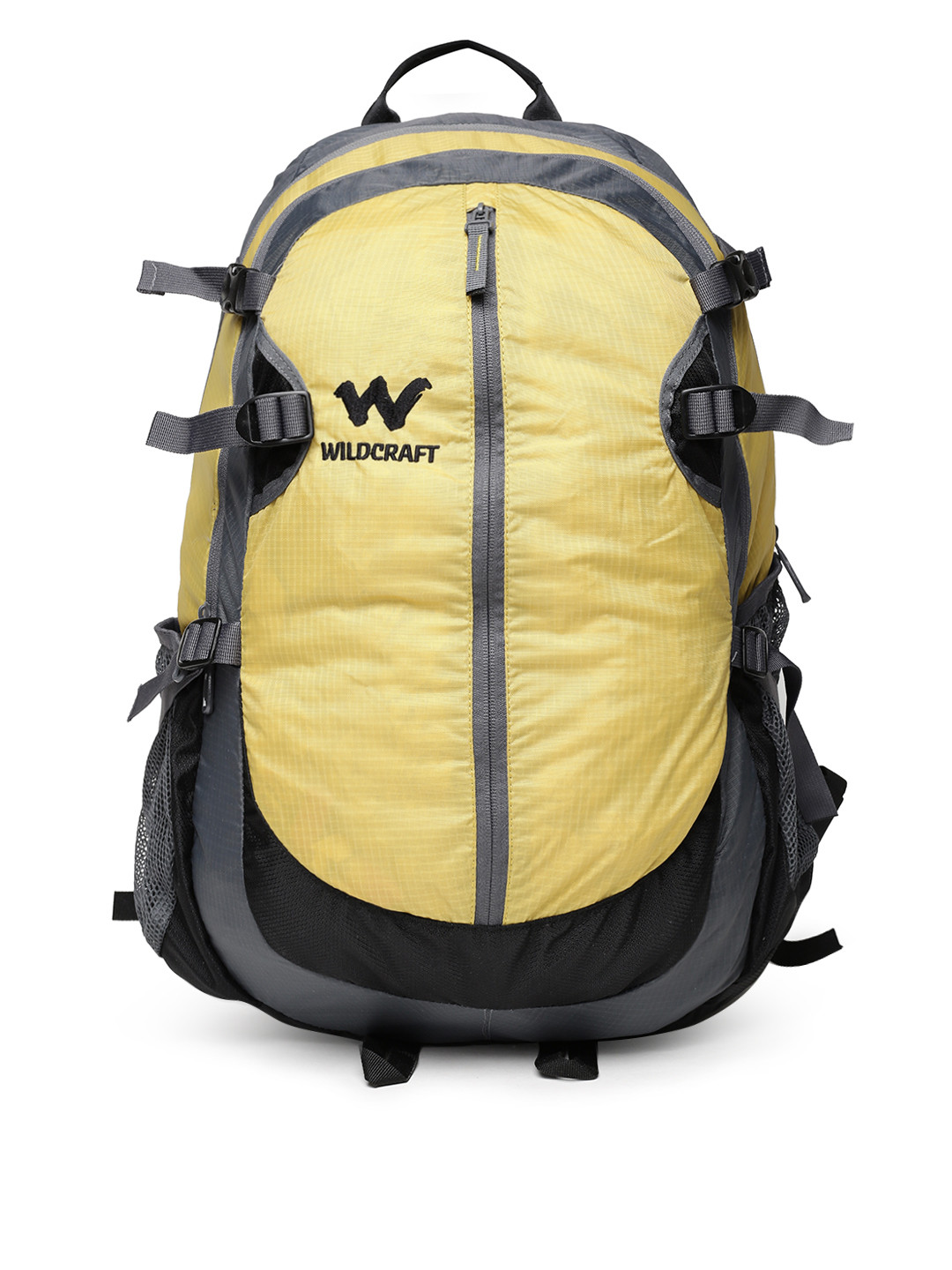 Buy Wildcraft Unisex Yellow Solid Backpack - Backpacks for Unisex ...