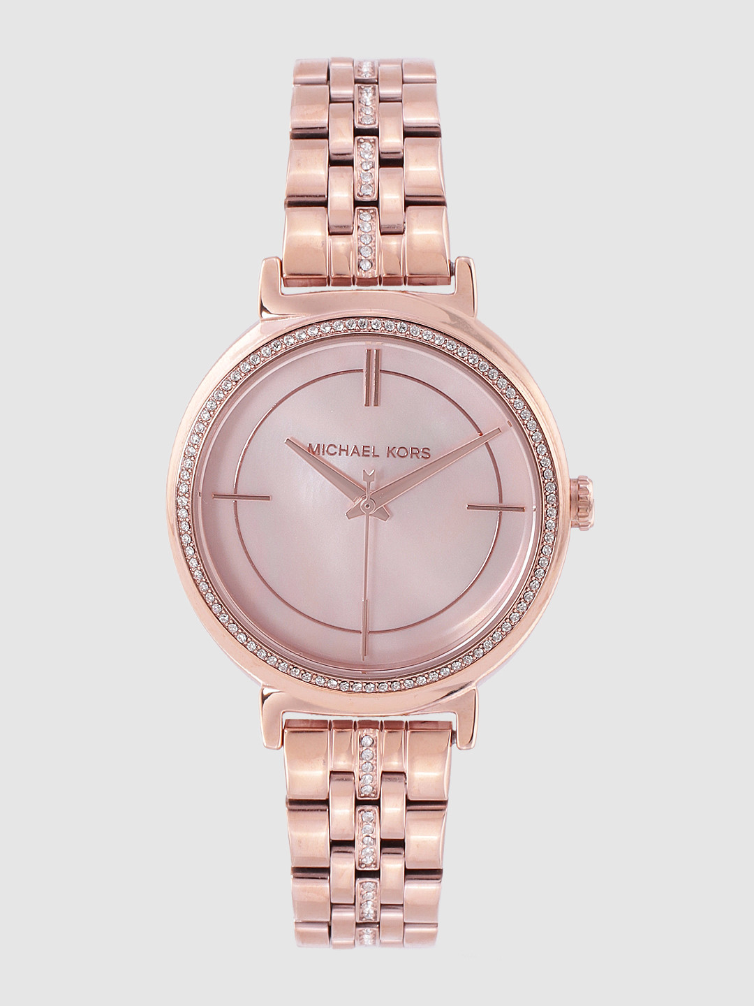 Buy Michael Kors Women Rose Gold Toned Analogue Watch MK3643I - Watches ...