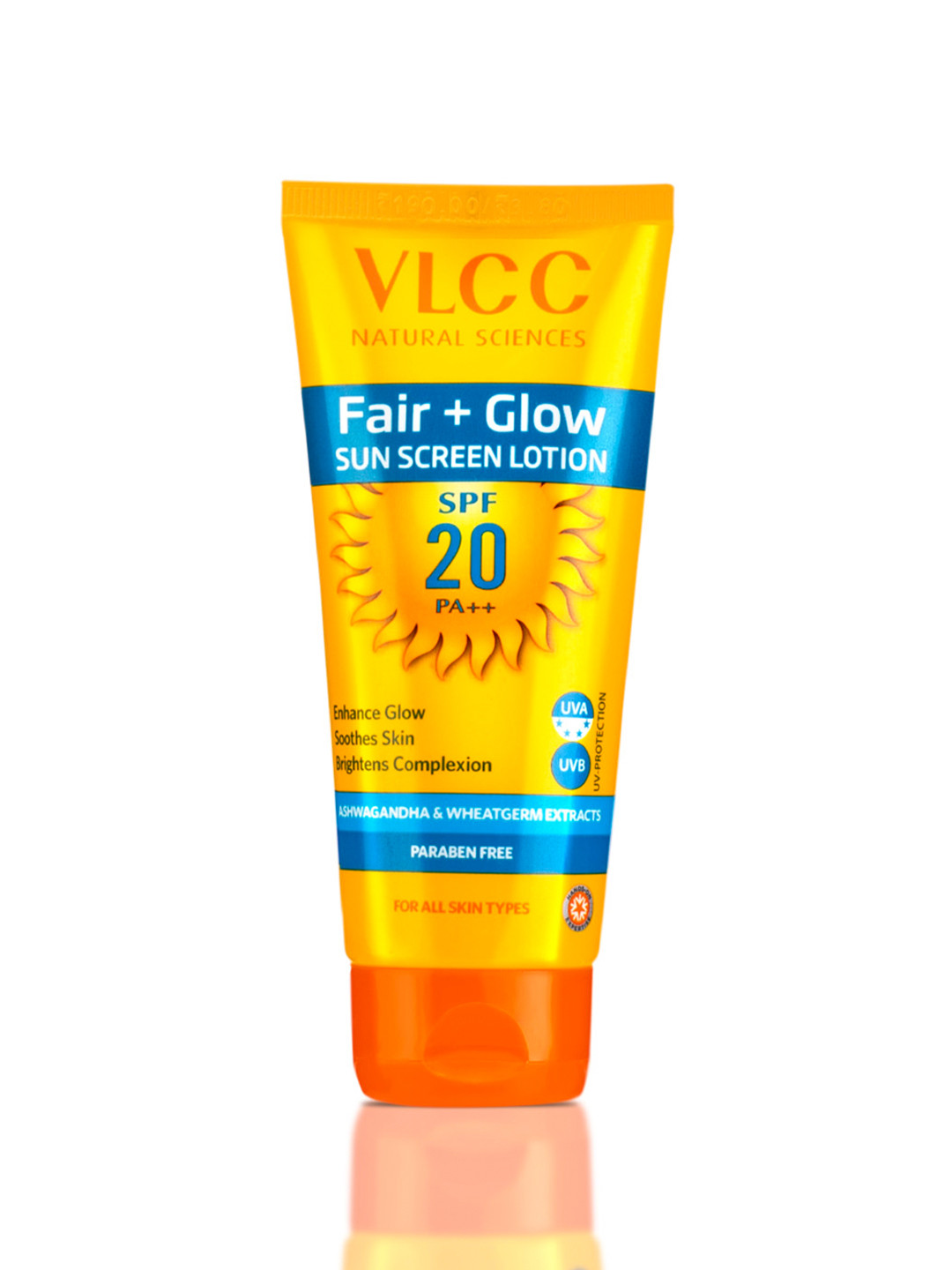 Buy VLCC Fair+Glow Sun Screen Lotion SPF 20 50 Ml - Body Cream And ...