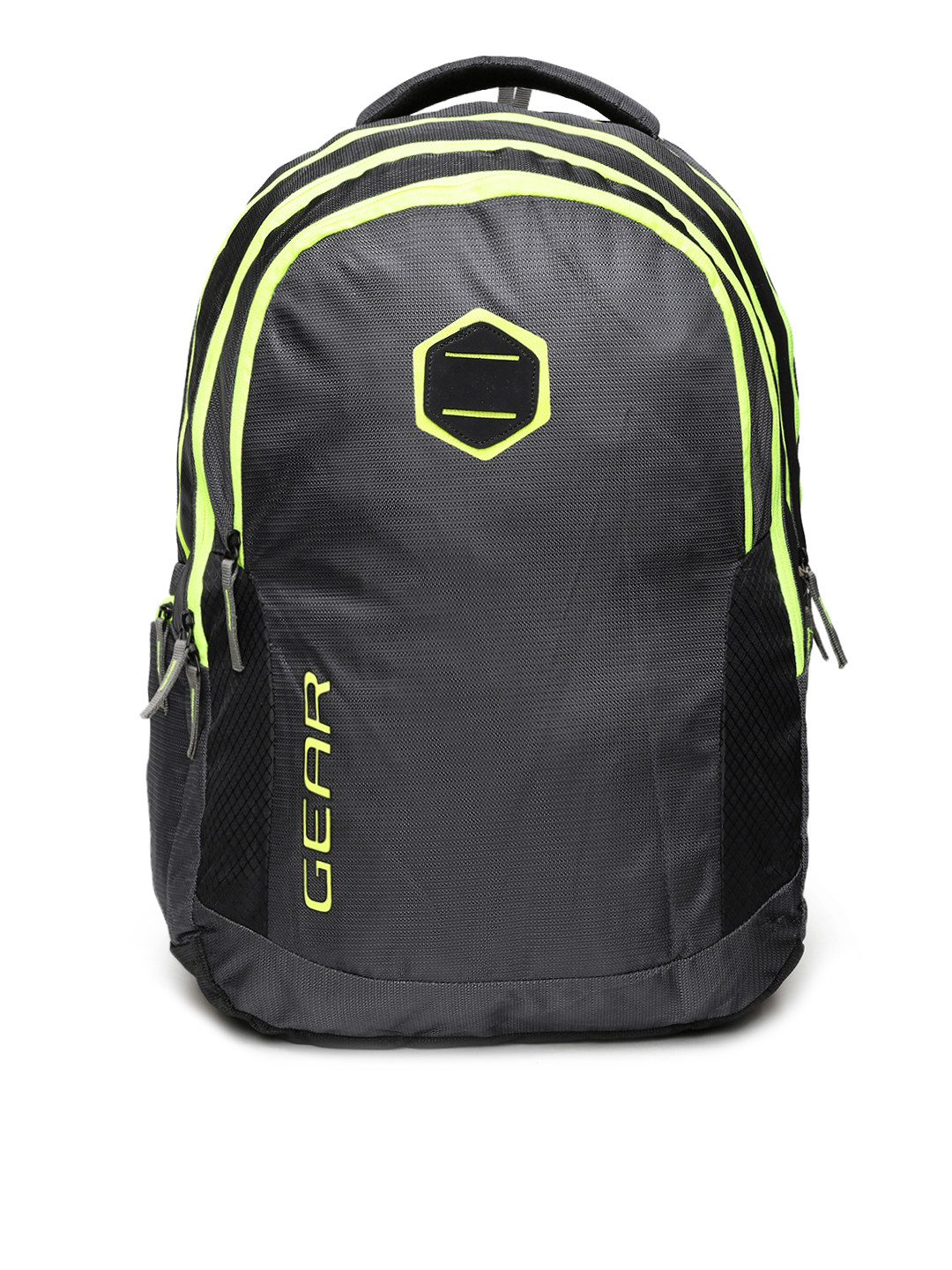 Buy Gear Unisex Grey Solid Backpack - Backpacks for Unisex 7996273 | Myntra