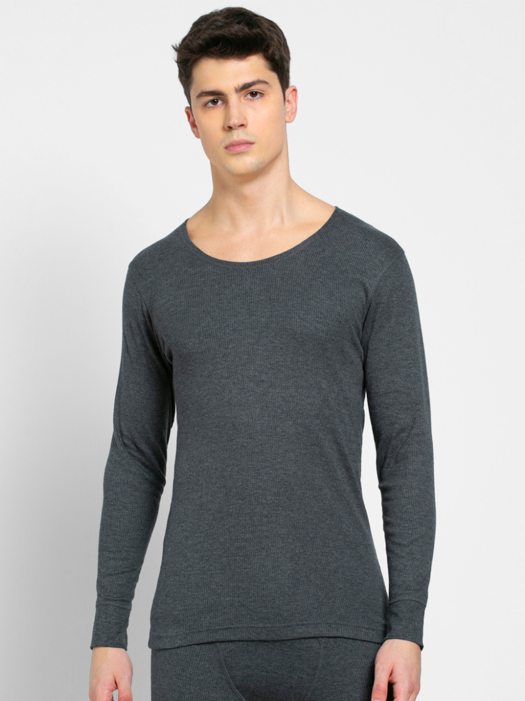 Buy Jockey THERMALS Men Grey Thermal T Shirt 2401 - Thermal Tops for ...