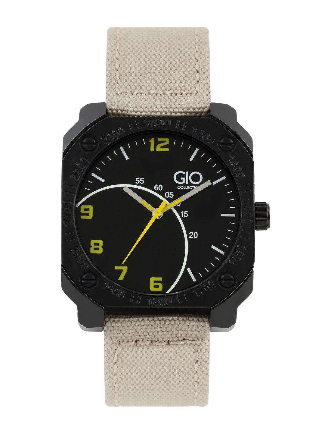 Buy GIO COLLECTION Men Black Dial Watch G1001 02 - Watches for Men ...