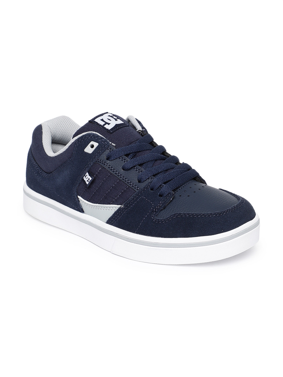 Buy DC Men Navy Blue COURSE 2 Suede Sneakers - Casual Shoes for Men ...