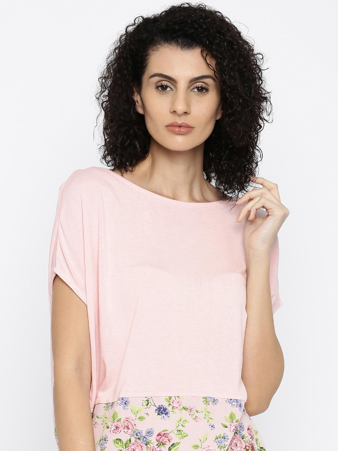 Buy United Colors Of Benetton Pink Top - Tops for Women 808343 | Myntra