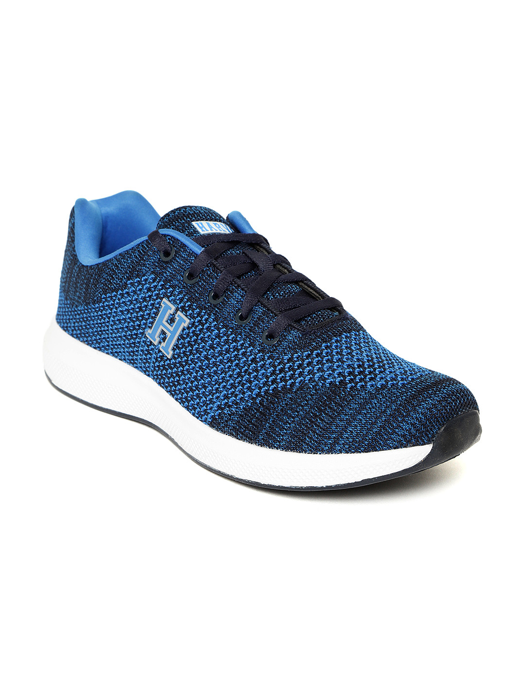 Buy Harvard Men Blue Woven Design Sneakers - Casual Shoes for Men ...