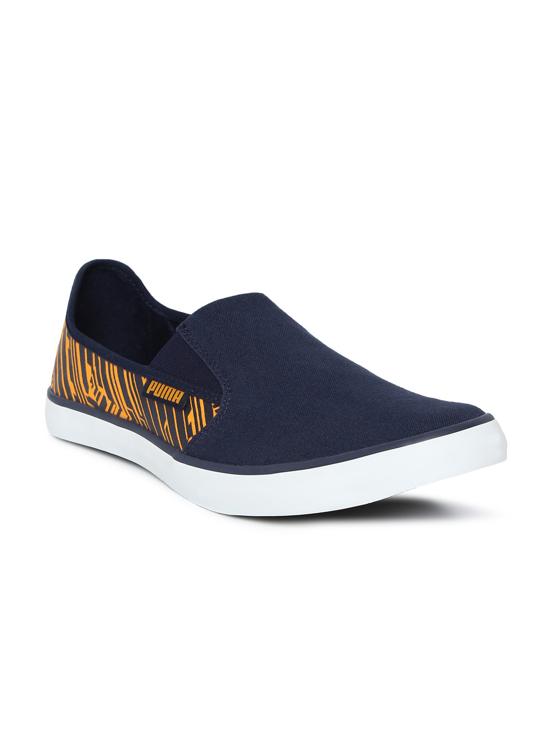 Buy Puma Men Navy Blue Graphic 2 IDP Slip On Shoes - Casual Shoes for ...