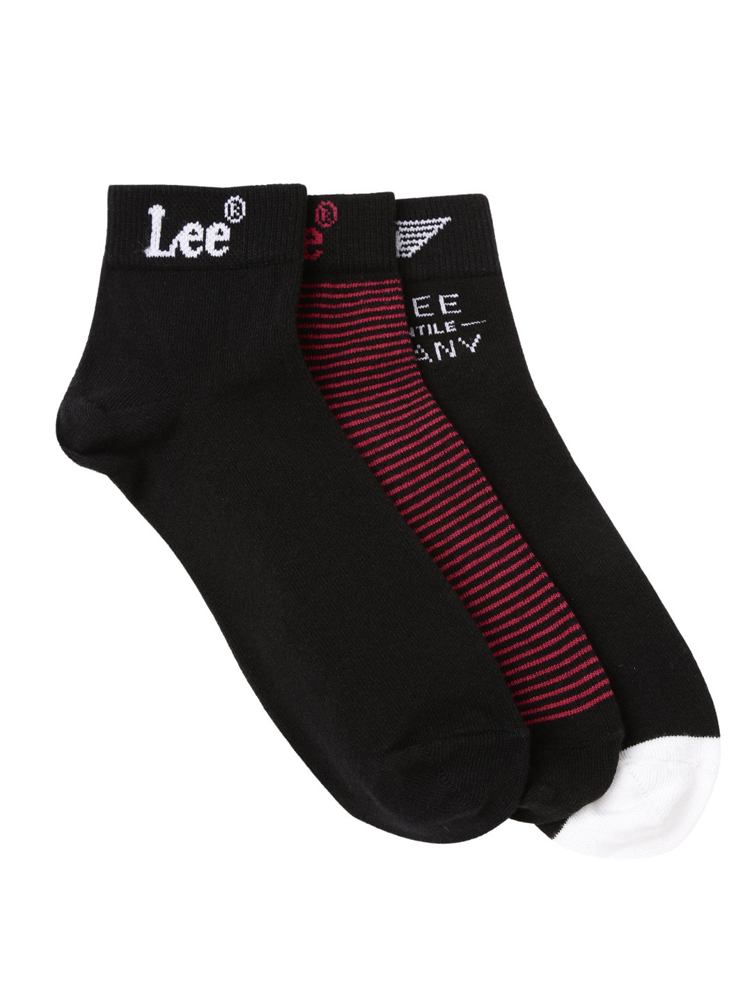 Buy Lee Mens Pack Of 6 Assorted Ankle Length Socks - Socks for Men ...