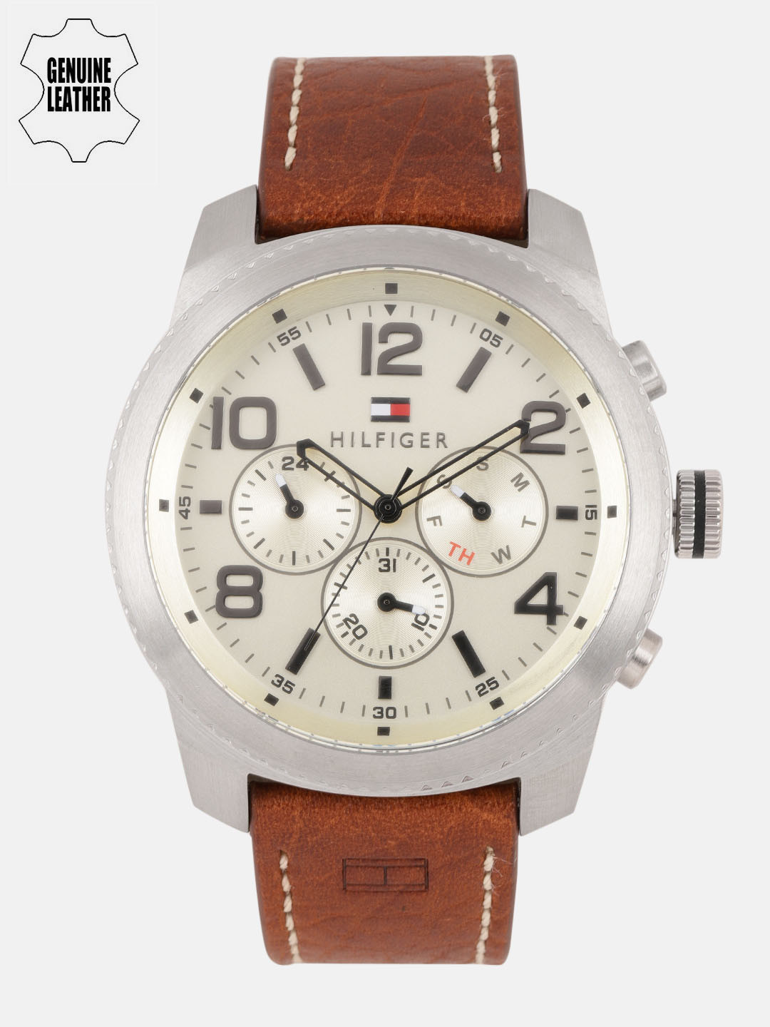 Buy Tommy Hilfiger Men Off White Analogue Watch NATH1791107J_BBD1 ...