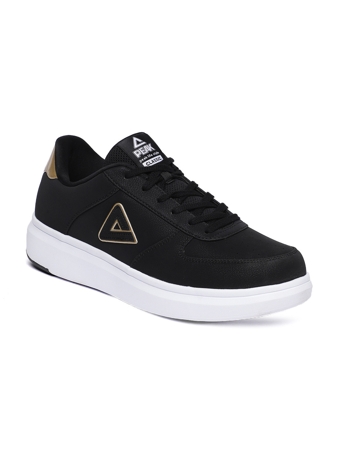 Buy PEAK Men Black Sneakers - Casual Shoes for Men 8130821 | Myntra