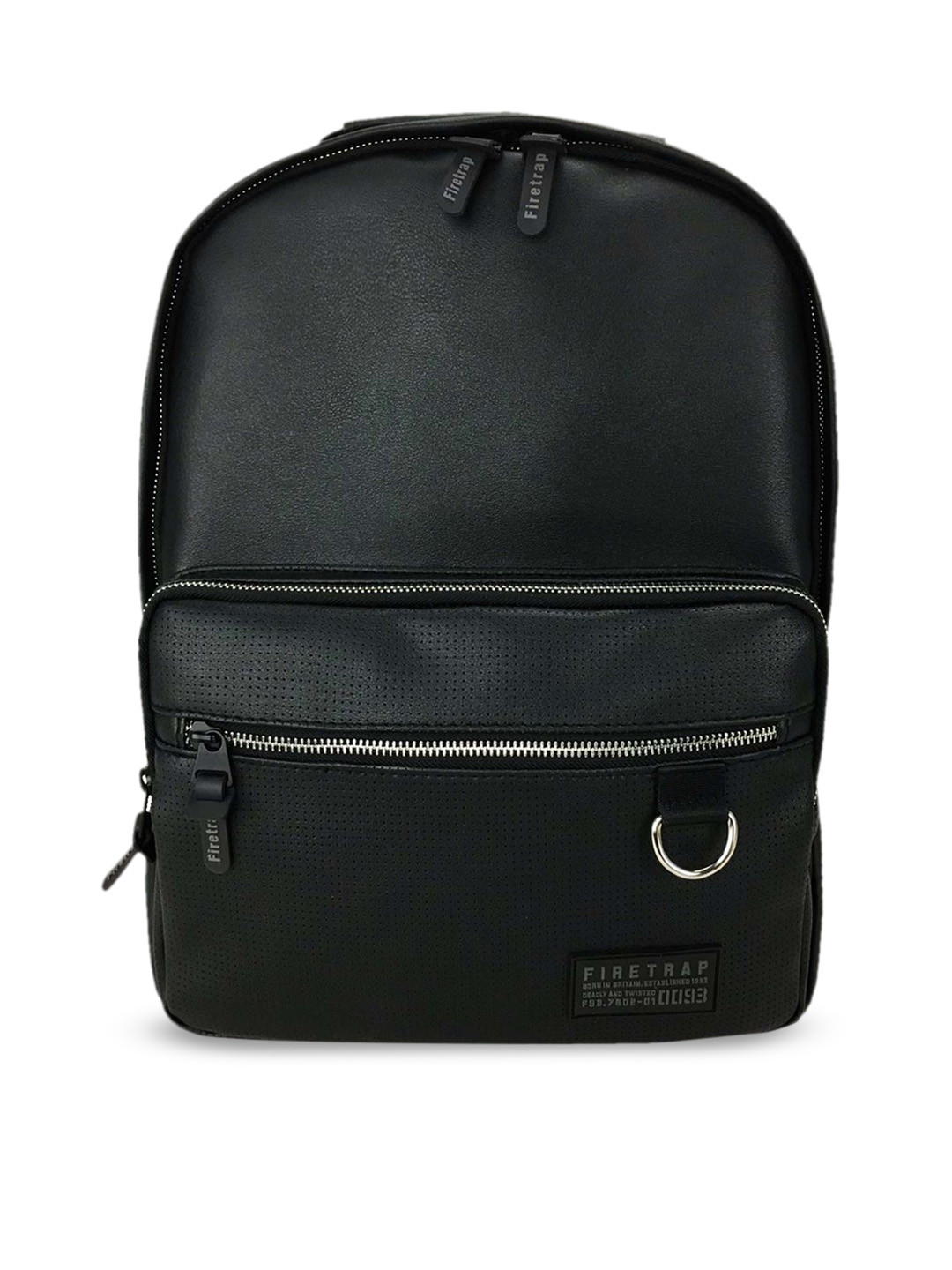 Buy Firetrap Black Solid Backpack - Backpacks for Unisex 8131033 | Myntra