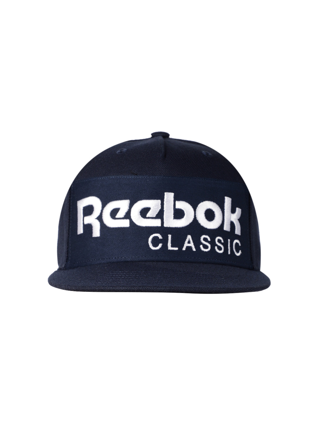 Buy Reebok Classic Unisex Navy Blue Solid Baseball Cap - Caps for ...